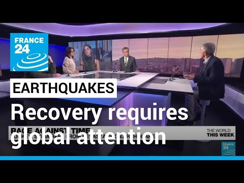 Earthquakes: "Recovery for both countries will require all the global attention it can get"