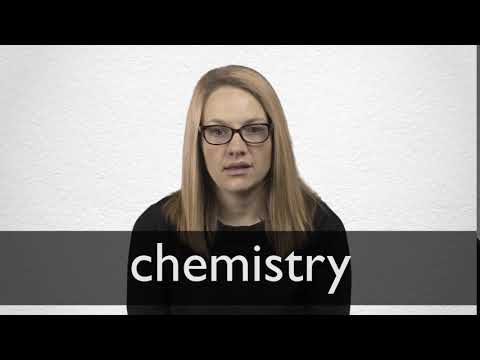 How to pronounce CHEMISTRY in British English