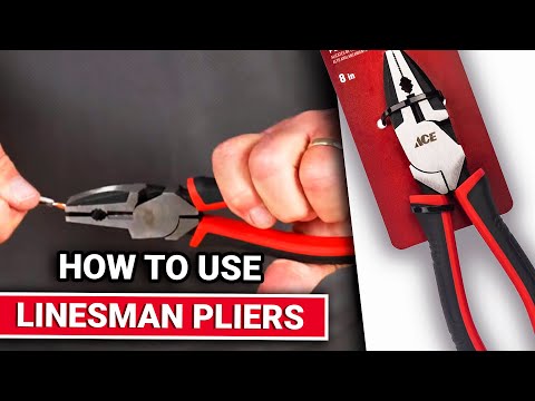 How To Use Linesman Pliers | Ace Hardware