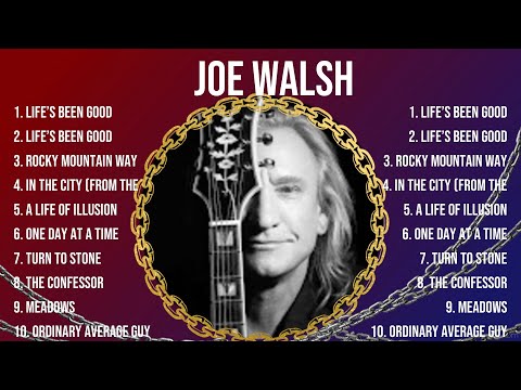 Top 10 songs Joe Walsh 2024 ~ Best Joe Walsh playlist 2024