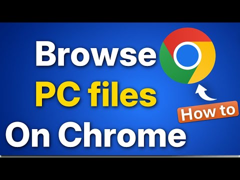 Browse Your Computer Files on directly from Chrome