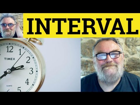 😎 Interval Meaning - Interval Defined - Interval Definition - Interval Examples - Interval