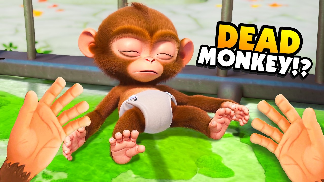 My Monkey DIED in I Am Monkey VR!