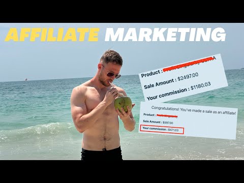 How I Make Money With Affiliate Marketing (While Traveling) 🌴