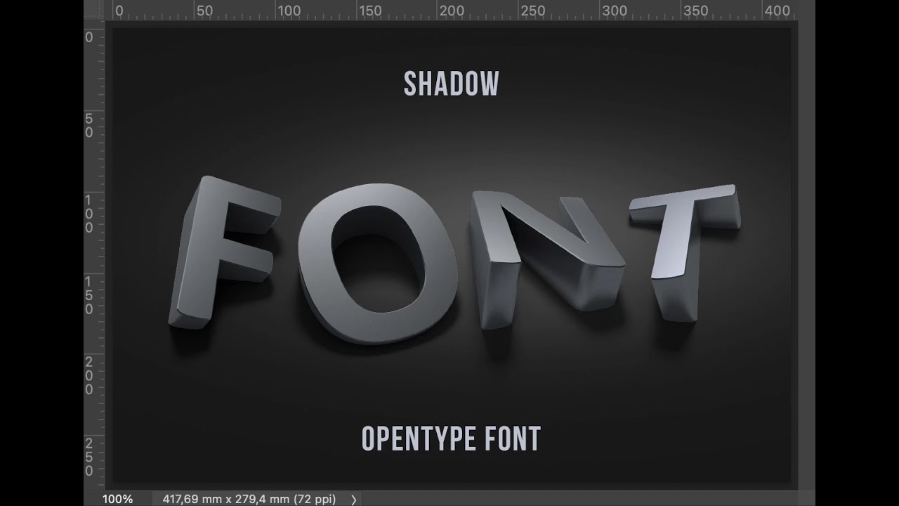 Shadow Font