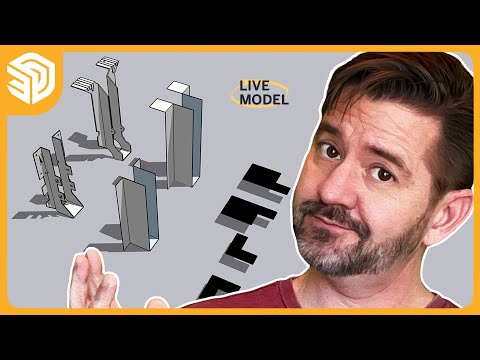 Modeling a truss hanger at THREE levels of detail