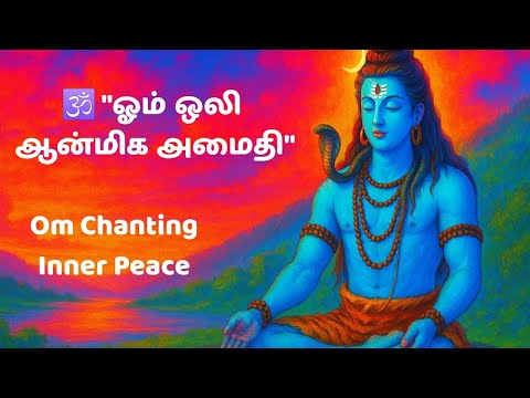 Om Nama Shivaya🙏Remove Negativity|Stress relief in minutes|Meditation Tamil|Om chanting#Relaxation