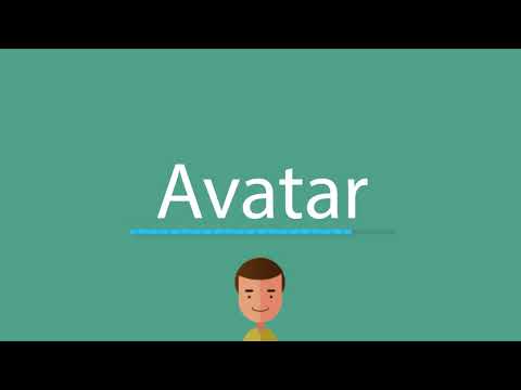 Avatar pronunciation