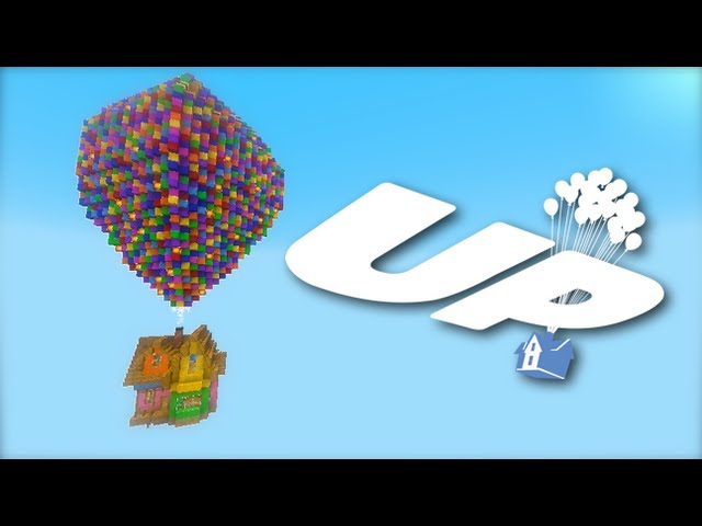 Pixar's Up House Minecraft Map