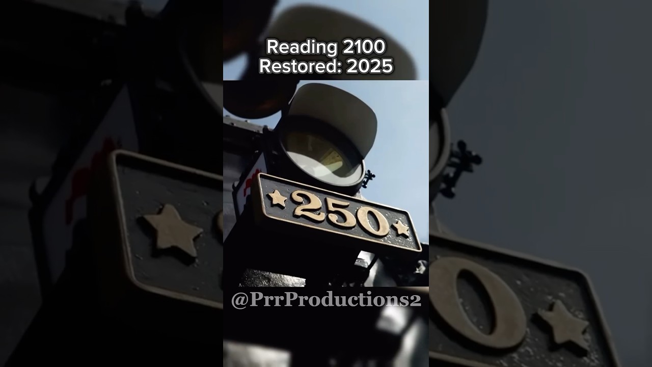 “These engines will never return to service!” 🤩 #shorts #train #steam #restoration #2100 #4014