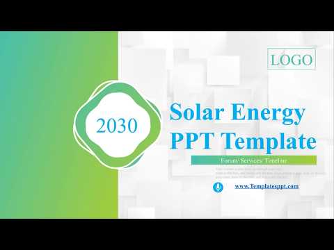 Solar Energy PPT Template emine