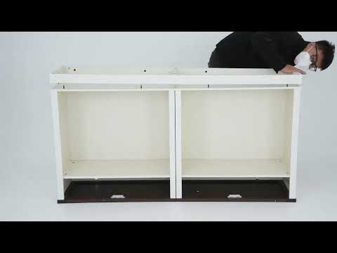 65 Inch Sideboard Buffet Cabinet with Storage, Farmhouse Kit... Link in description 🔗