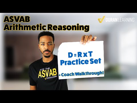 Learn the 4 Types of Rate Word Problems on the ASVAB Arithmetic Reasoning + Expert Guide
