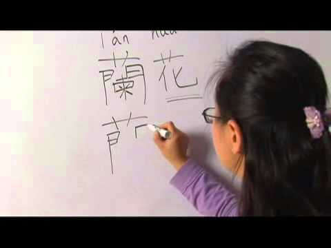 Chinese Symbols for Orchid