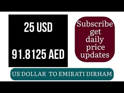 US DOLLAR TO UAE DIRHAM FOREIGN CURRENCY EXCHANGE RATES TODAY 4 January 2025