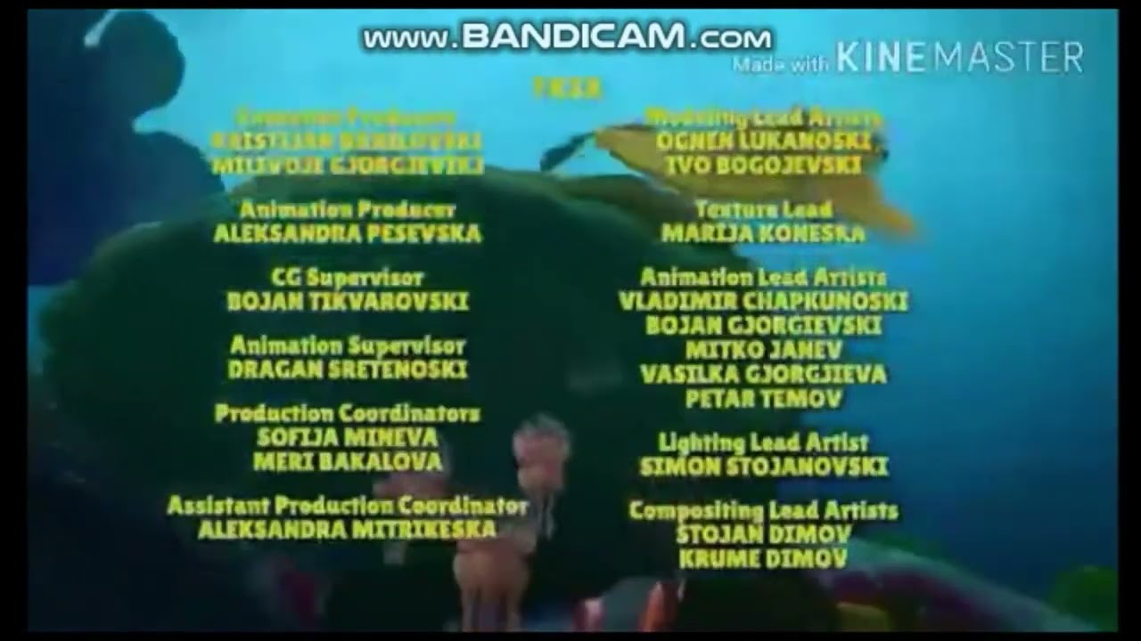 Splash and Bubbles 2009 End Credits