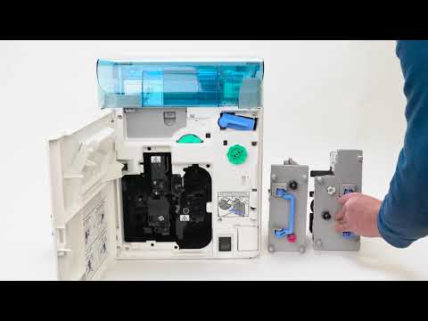 J1000i Retransfer ID Card Printer (600 dpi printing resolution)
