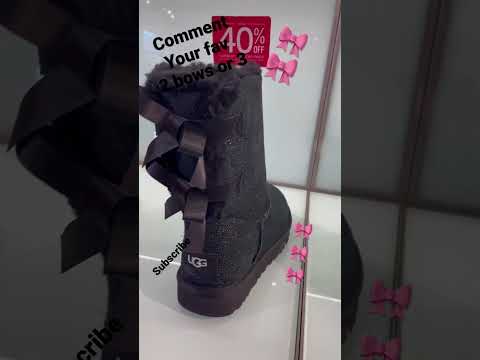 Get Stylish with Ugg Bailey Bows - Shopping Results You Won't Believe! #uggs #ugg #premiumoutlet