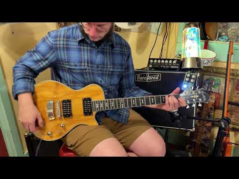 2010s Hagstrom Ultra Swede Spalted Maple Electric Guitar | Reverb