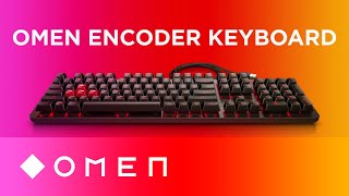 HP Omen Encoder Gaming Keyboard, MX BROWN, USB, HU | Preisvergleich ...