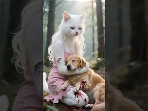 The Ultimate Sacrifice: When My Pet Gave Everything To Save Me 😭🐾#cat #cute #shortsvideo