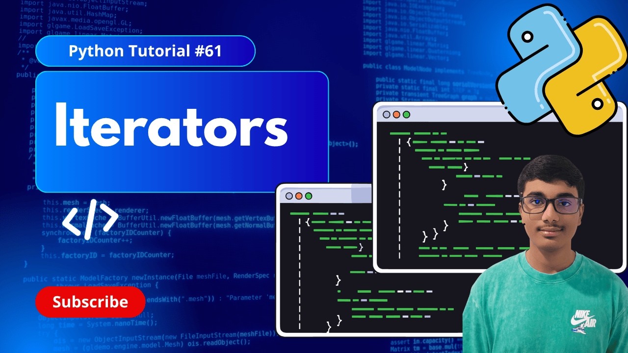 Python Iterators Explained #61