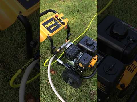 Dewalt DXPW3300-S 3300 PSI Gas Pressure Washe Cold start #dewalt #pressurewashing #power #services