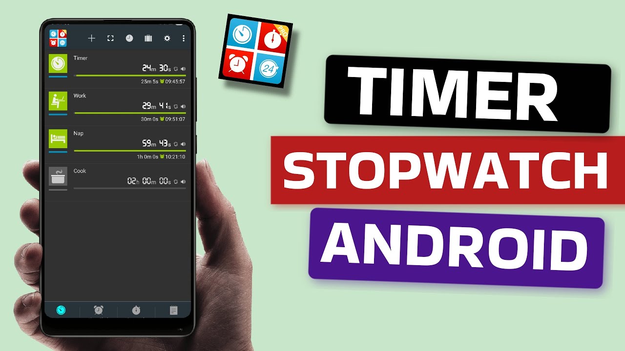 Best Timer and Stopwatch App for Android