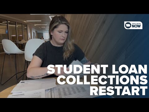 Student loan borrower "drowning" as debt collections begin