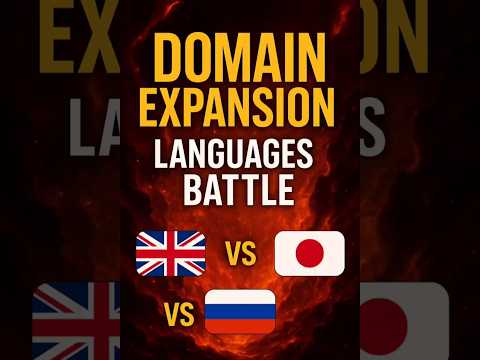 domain expansion in different languages 🏆✌️