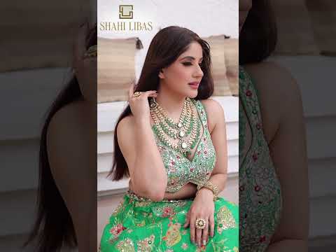 Taste the real definition of style as you revel in the opulence of Shahiliba's lehengas.