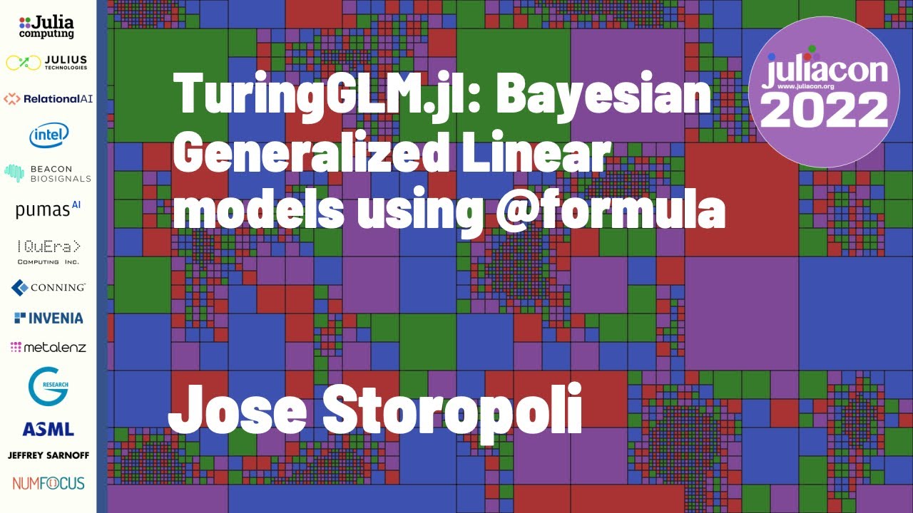 TuringGLM.jl: Bayesian Generalized Linear Models Using @formula | Jose Storopoli | JuliaCon 2022
