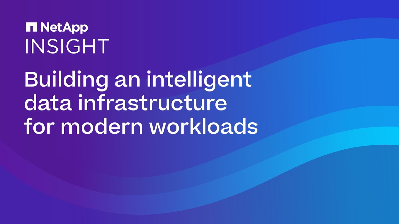 NetApp INSIGHT 2023—Day 2 Keynote: Building an intelligent data infrastructure for modern workloads