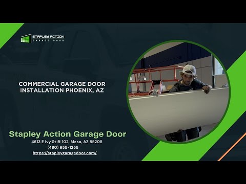 Commercial Garage Door Installation in Mesa AZ | Stapley Action Garage Door