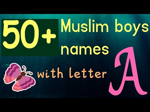 Latest Muslim boys names starting with "A"