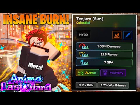 Obtaining & Evolving *NEW EVOLVED* Tanjiro Kamado (Sun) In Anime Last Stand!