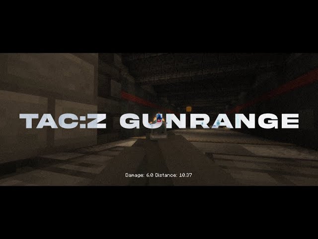 Modern Warfare II Gunrange - TaC:Z Minecraft Map