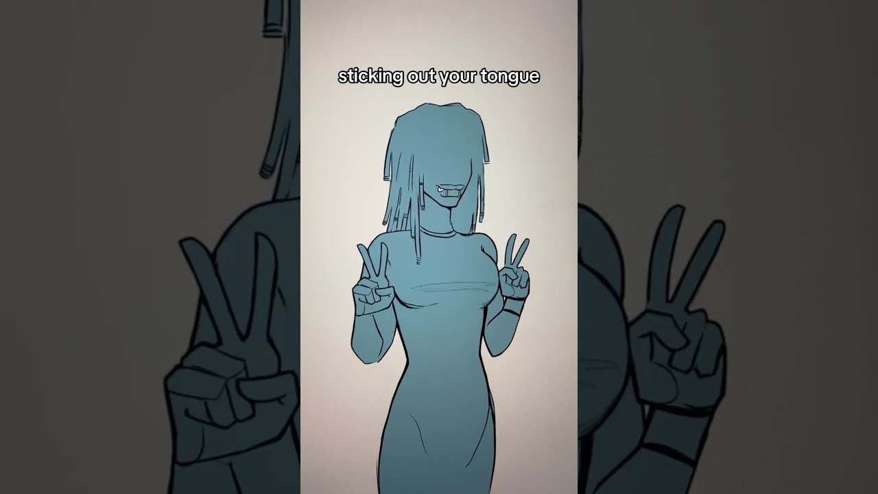 piercing on your lip is perfect #digitalart #animatic #originalcharacter