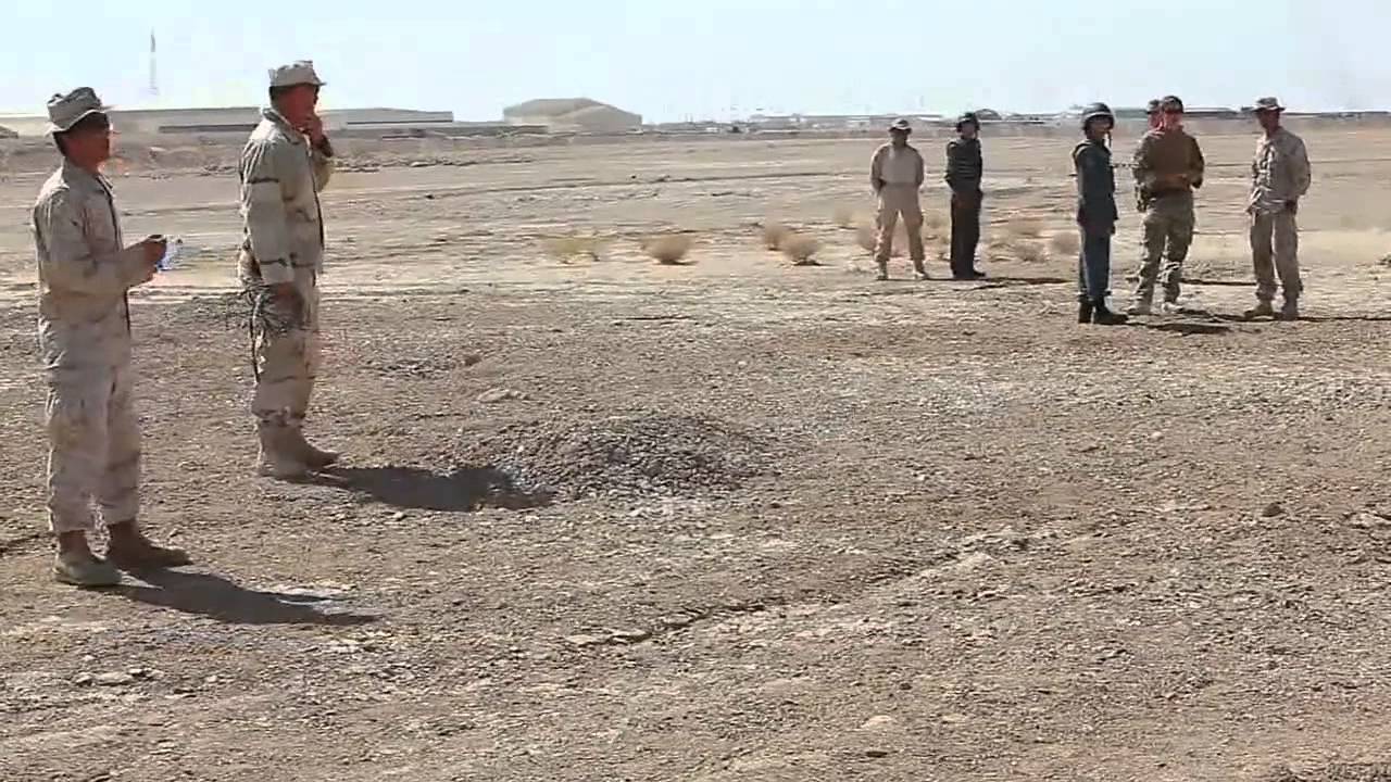 Explosives Hazard Reduction Course Detonation Exercise