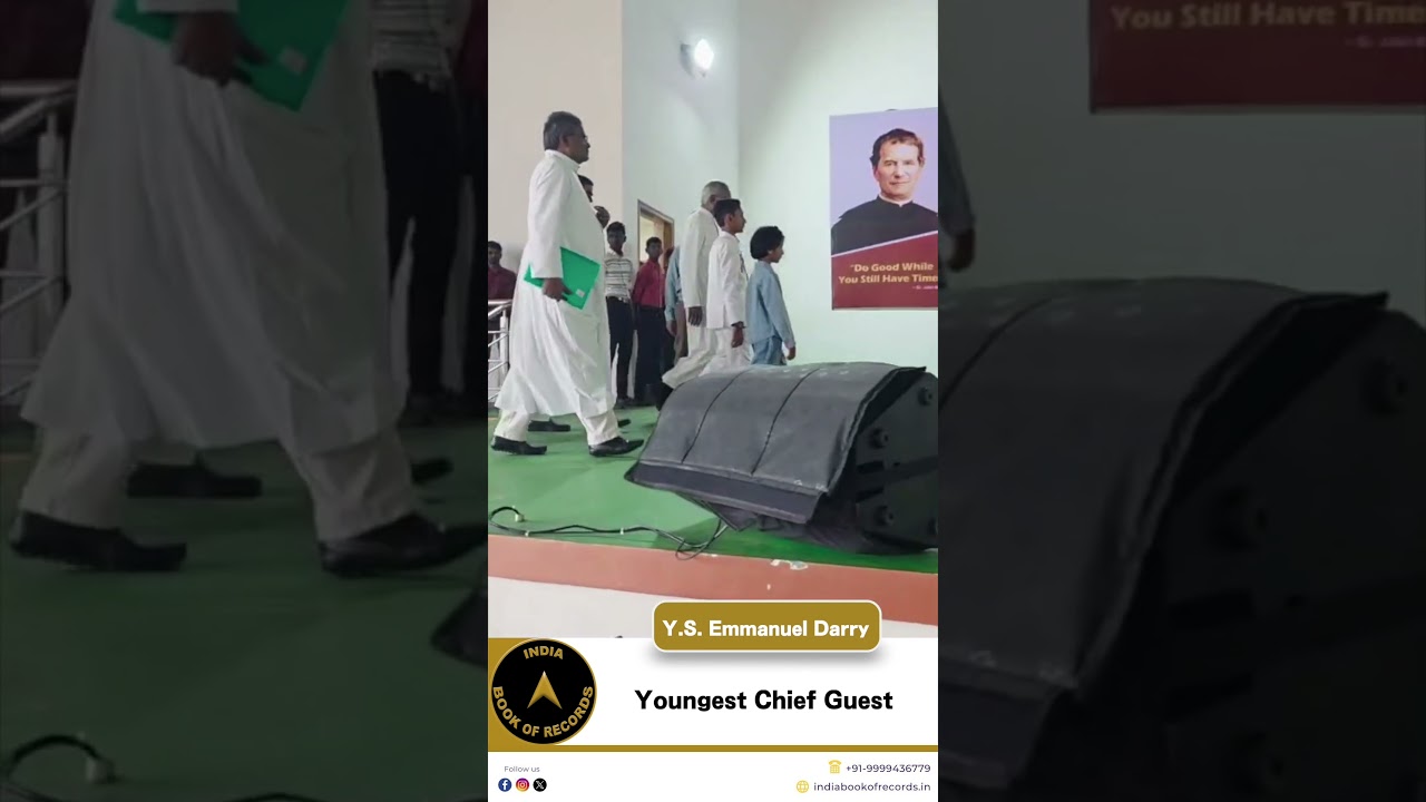 Youngest Chief Guest Ever at Just 11!