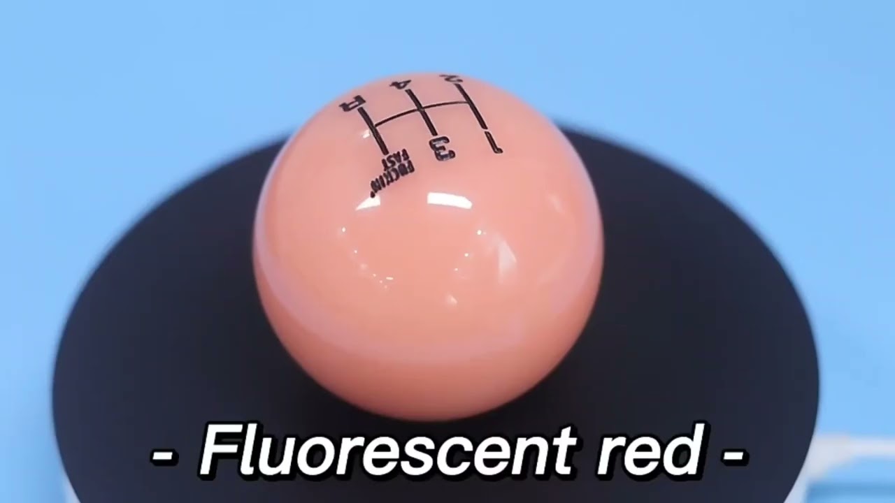 Custom Luminous Ball Shift Knob Fluorescent Green Blue Red