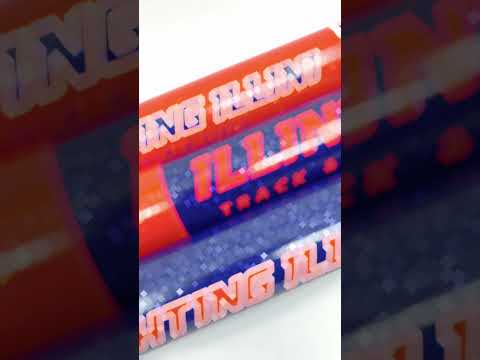Custom Track Batons University of Illinois