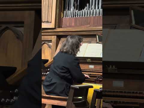 J.S. Bach's We All Believe in One True God, Organist Claudia Dumschat