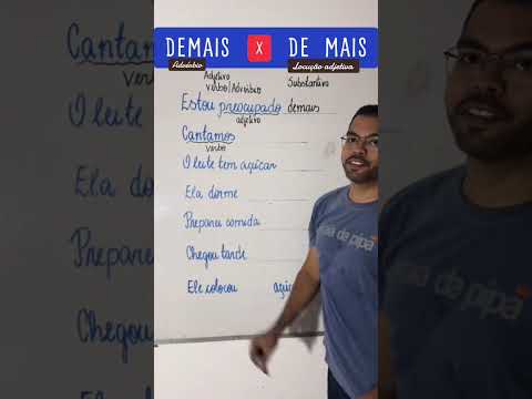 Demais ou De mais ?