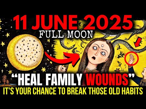 FULL "Strawberry" MOON On JUNE 11th! Say GOODBYE to Generational TRAUMA! YOUR Healing Starts NOW!