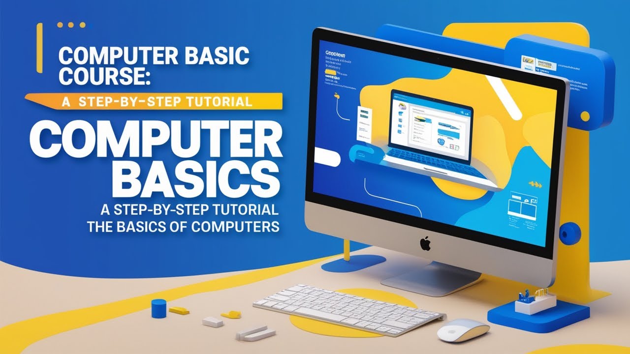 Computer Basic Course: A Step-by-Step Tutorial Mastering the Basics of Computers (introduction)