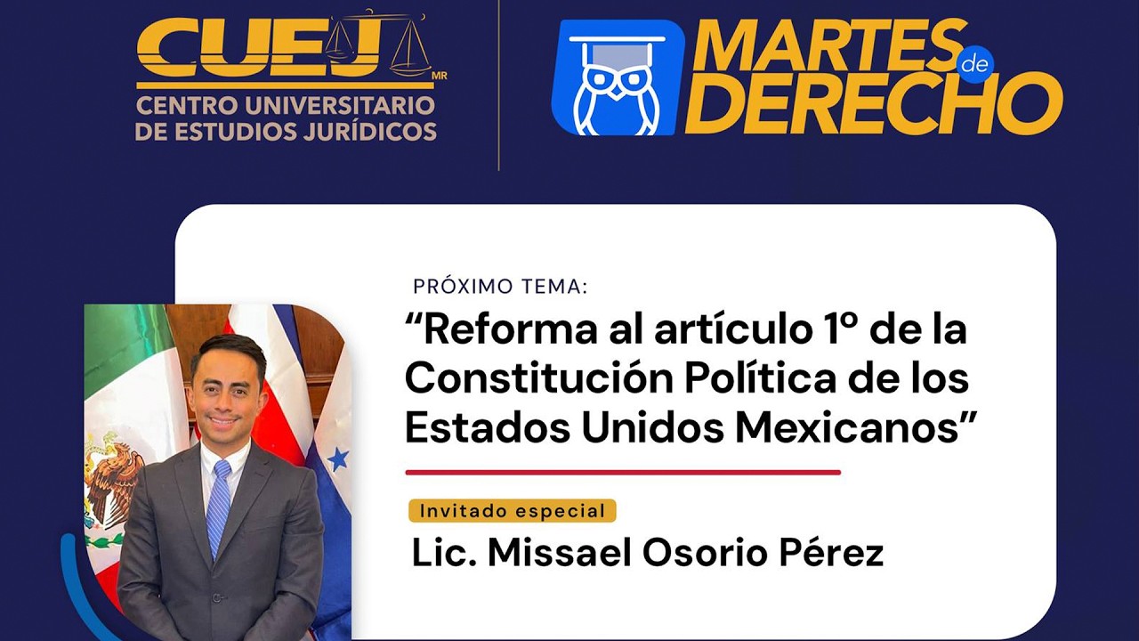 Amendment to Article 1 of the Political Constitution of the United Mexican States and include