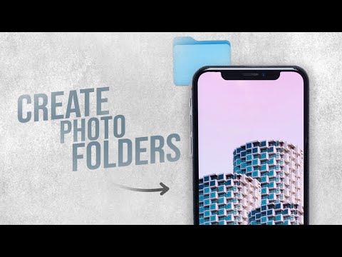 How to Create Photo Folders on iPhone (tutorial)