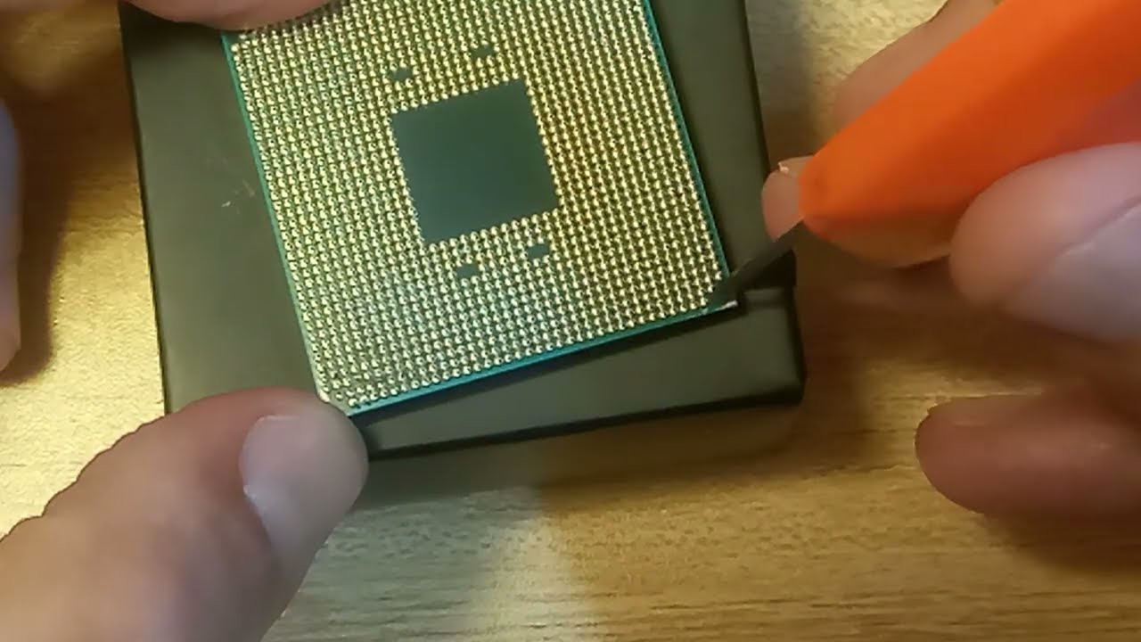 CPU PINS FIX (STRAIGHTEN) FAST & EASY | AMD RYZEN Long version