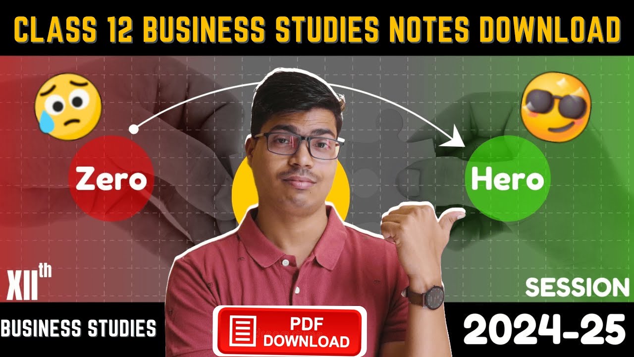 How to Read & Download Class 12 Business Studies with Sunil Panda Sir PAID Notes 2024
